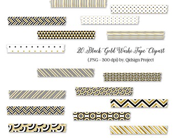 Gold Washi Tape - Etsy