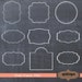 Chalk Frames Label Clip Art Scrapbook Embellish Chalk Chalkboard Blog ...