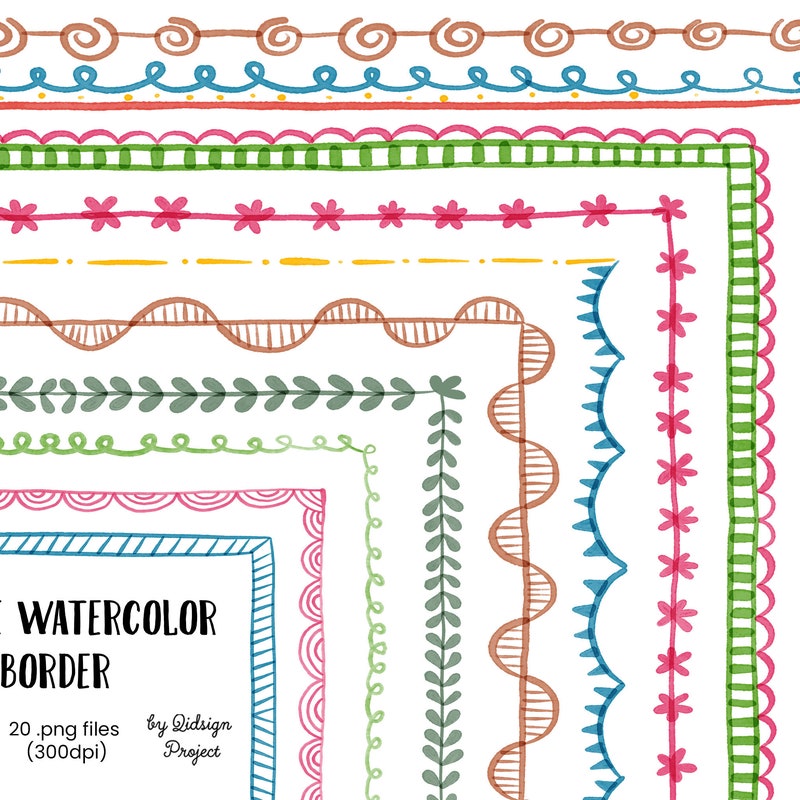 Cute Borders Page - Etsy UK