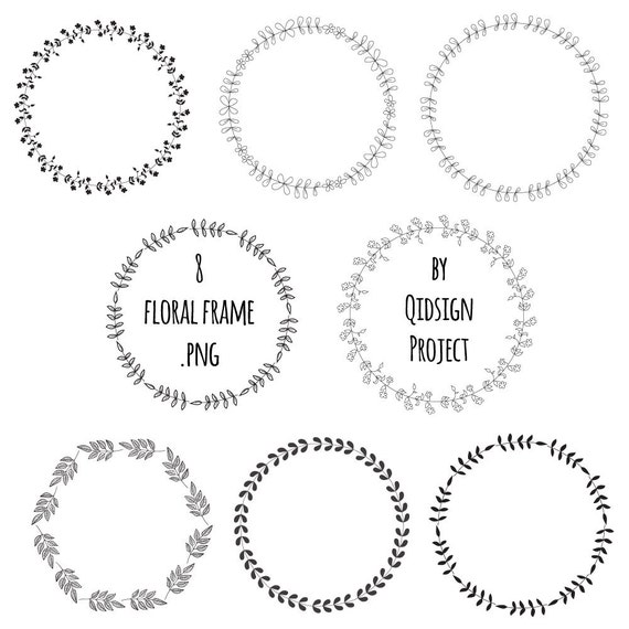 Floral frame border doodle border frame for invitation save the date ...