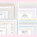 90 Colorful Clipart Digital Borders and Frames Bundle, Watercolor ...