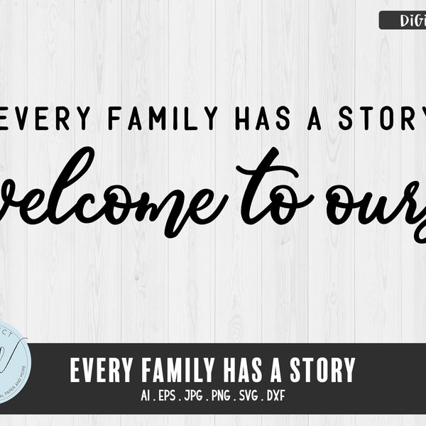 Every Family Has a Story - Etsy