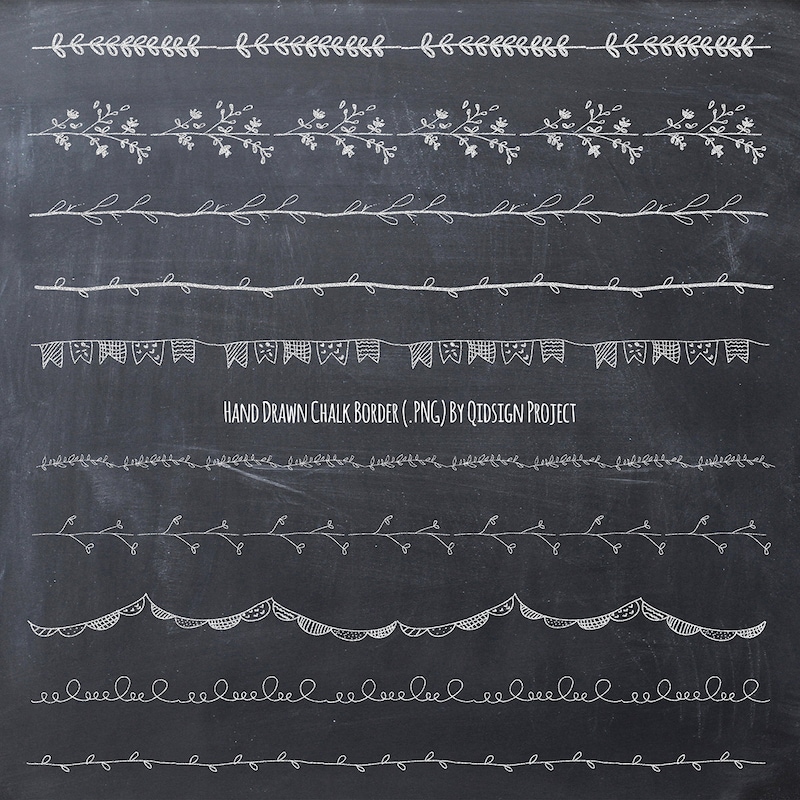 Chalkboard Doodle - Etsy