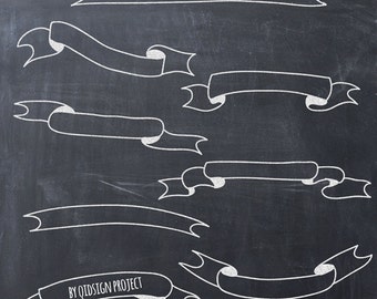 Chalkboard Wedding Clipart Hand Drawn Clipart Doodle - Etsy