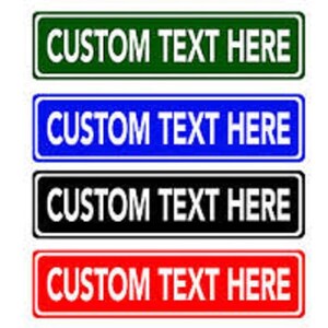 Custom Personalized Street Signs Make Your Own Street Sign No - Etsy