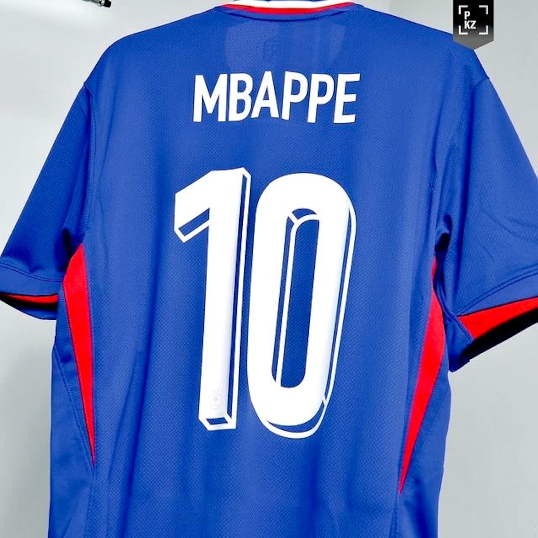 Personalise France Home Kit National Team Mbappe 10 Jerseys Best Seller ...