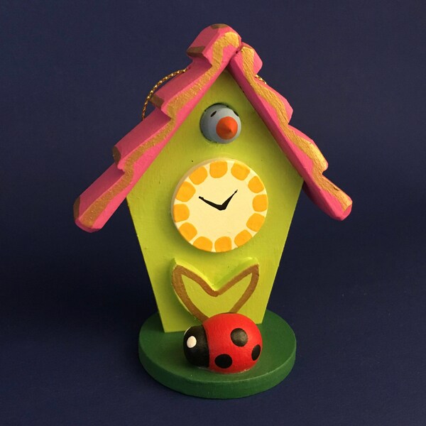 Ladybug Clock - Etsy