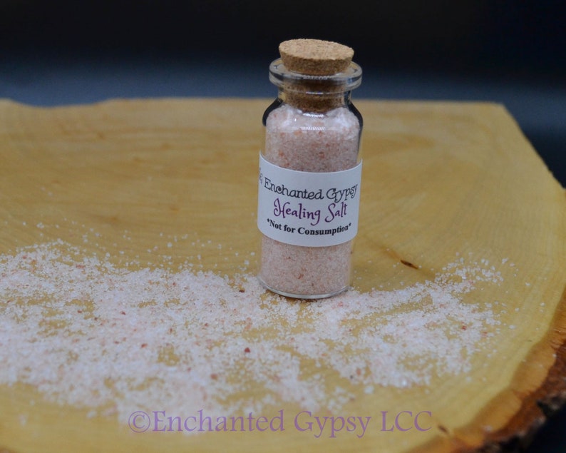Enchanted Healing Salt Spell Salt Salt Jars Pagan Supplies - Etsy