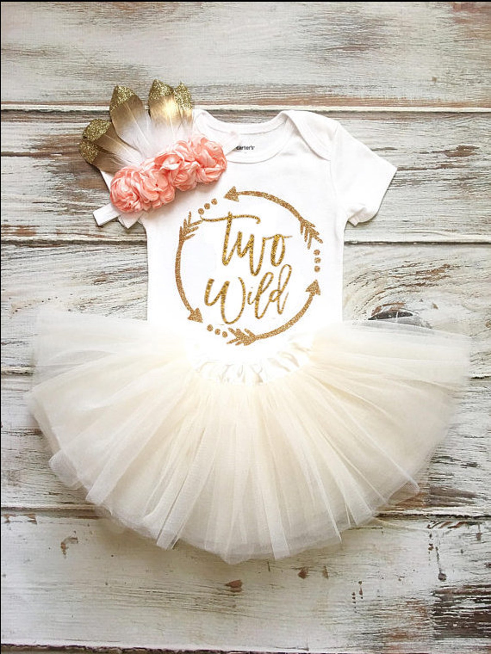 Two Wild Birthday Girl 2nd Birthday Outfit Two Wild Birthday | Etsy