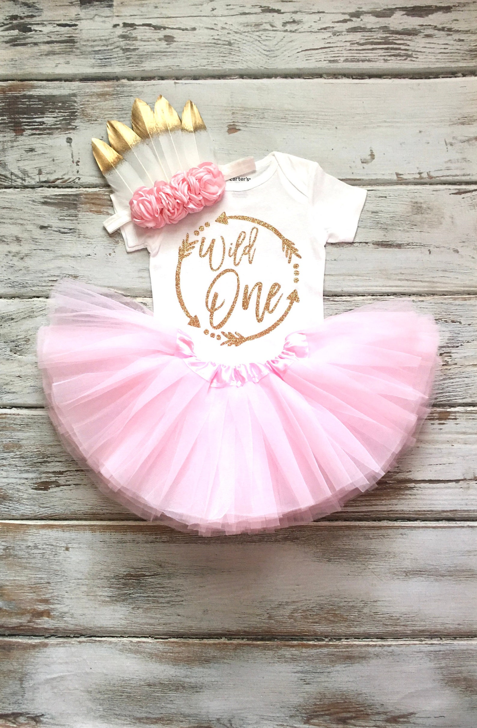 Pink Wild One Birthday Wild One Birthday Outfit Wild One | Etsy