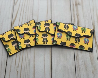 INSTANT DOWNLOAD Editable 2.5x3.5 Superhero Super - Etsy