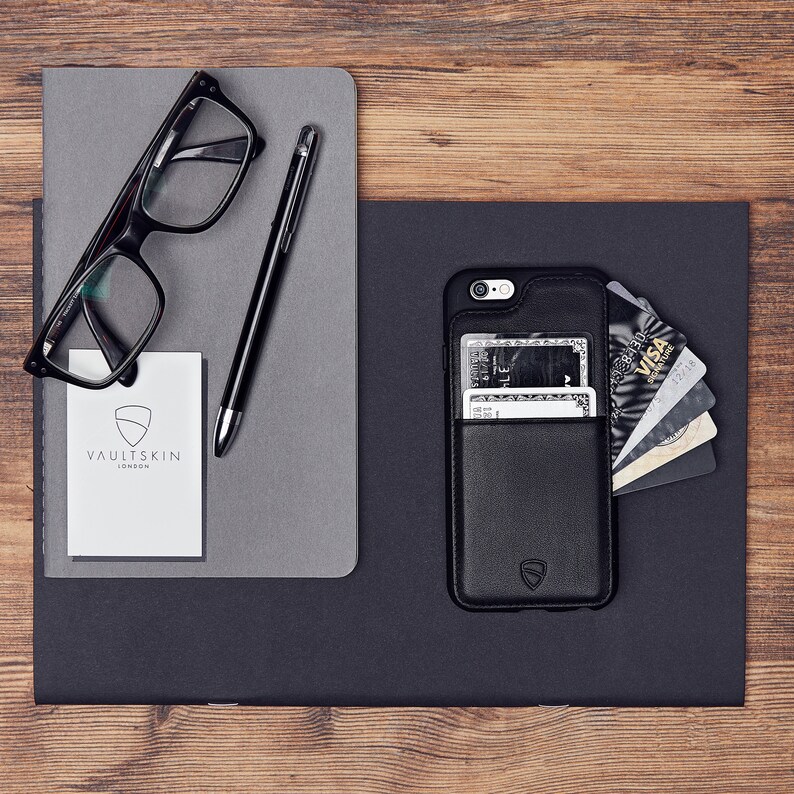 Iphone 6 Plus Vaultskin ETON Armour Wallet Case Top Grain - Etsy