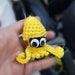 Crocheted Splatoon Inkling Plush Keychain - Etsy