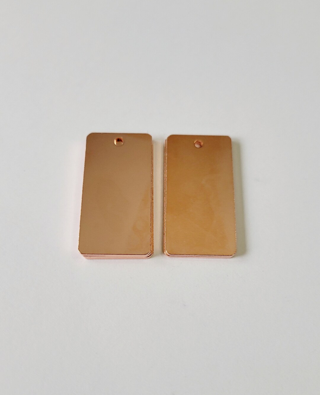 3/4 X 1 1/2 • 20G Copper •18 Gauge• PREMIUM •TUMBLED Rounded Corners ...