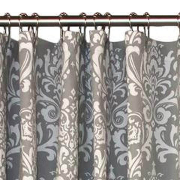 Damask Curtain - Etsy