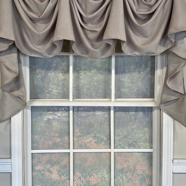 Victory Swag Valance - Etsy