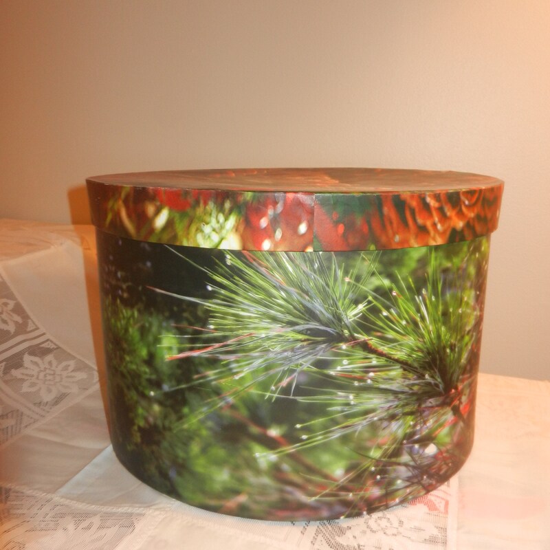 Vintage Hat Box - Etsy