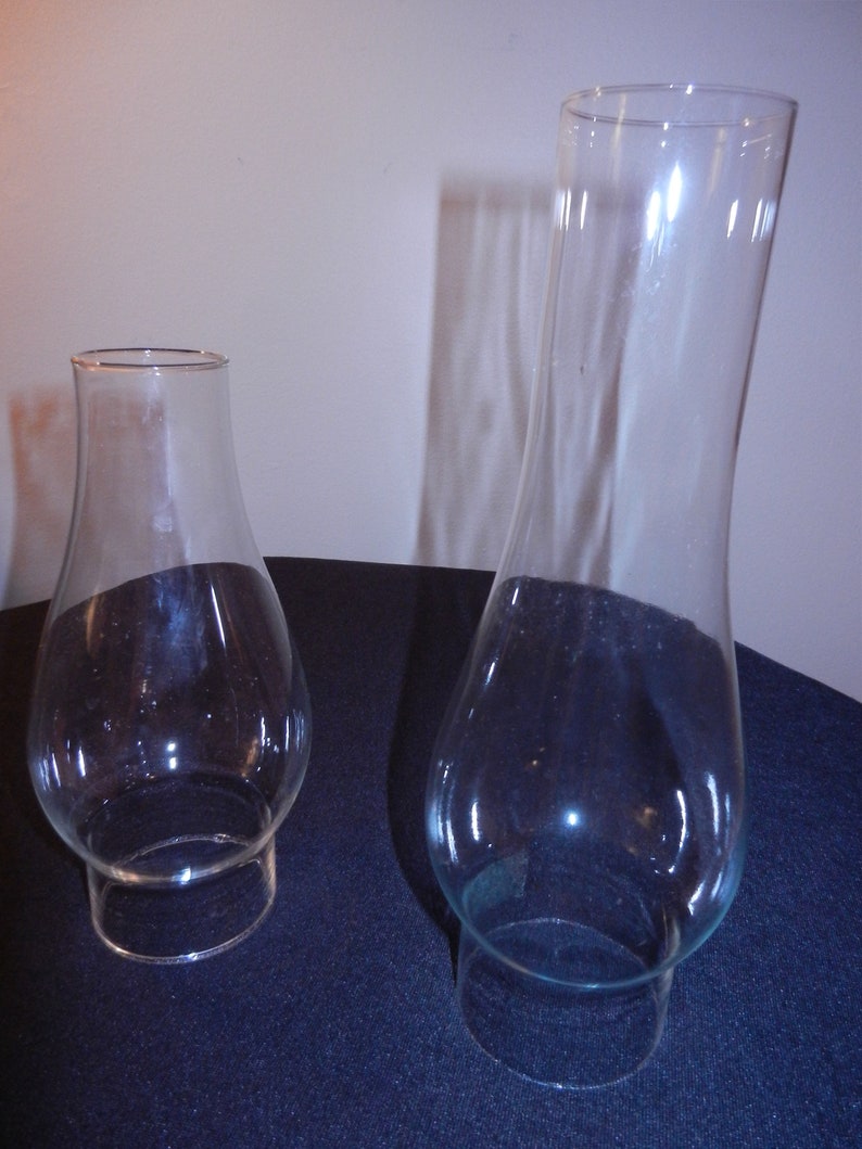 Glass Chimneys, Clear and Frosted, We Have a Large Selection, Let Us ...
