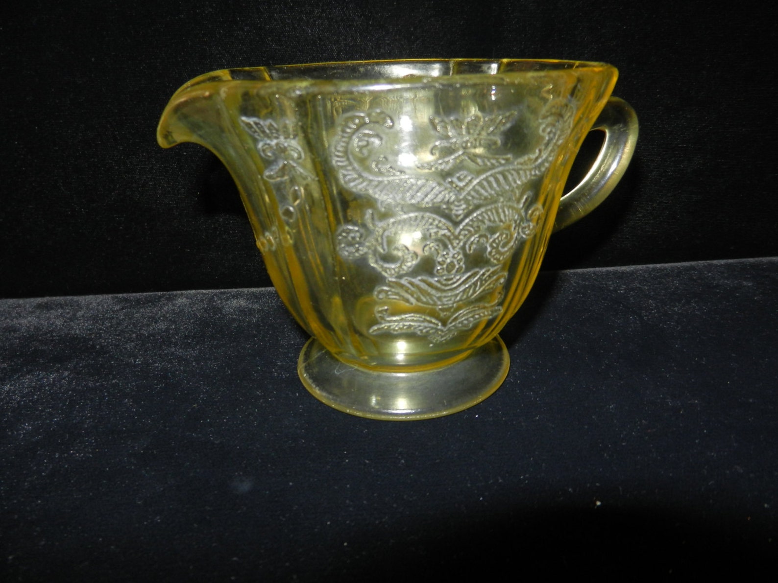 Depression Glass Federalist Glass Madrid Pattern Glass - Etsy