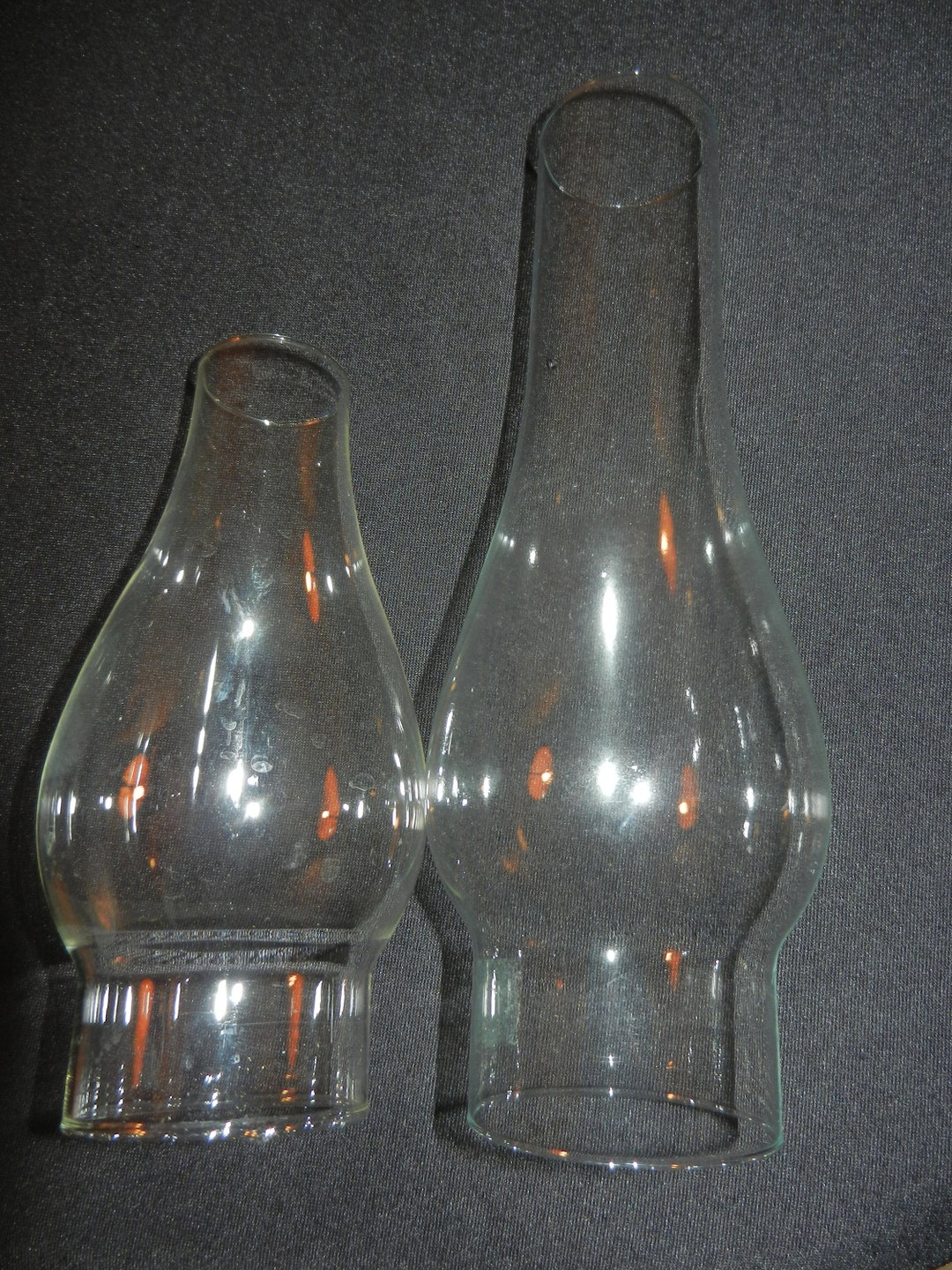 Glass Chimneys, Clear and Frosted, We Have a Large Selection, Let Us ...