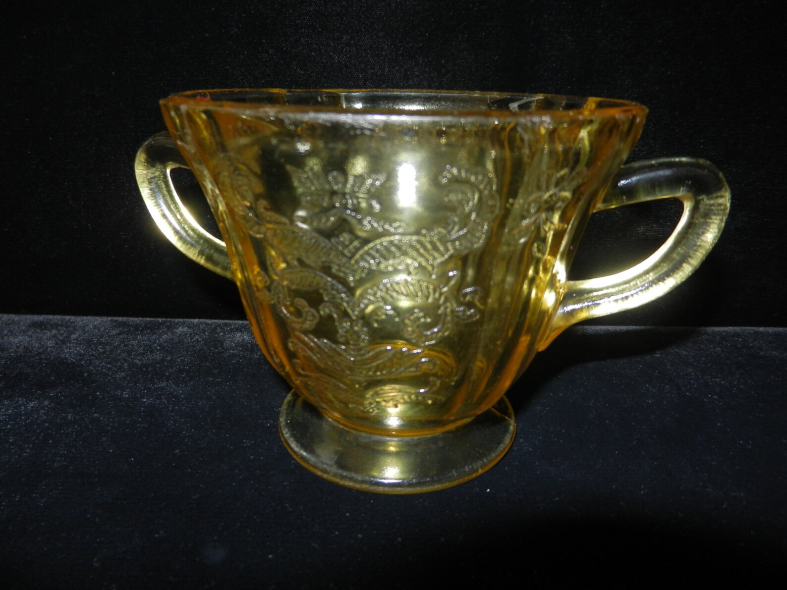 Depression Glass Federalist Glass Madrid Pattern Glass - Etsy