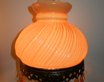 7 Inch Fitter Glass Lamp Shade | Etsy