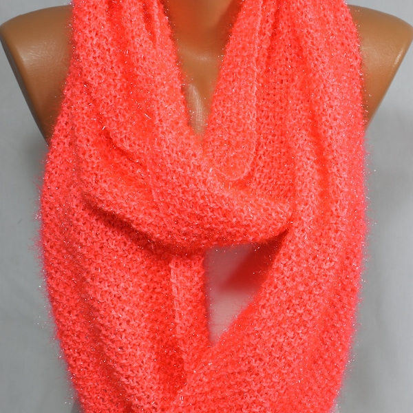 Neon Pink Scarf - Etsy
