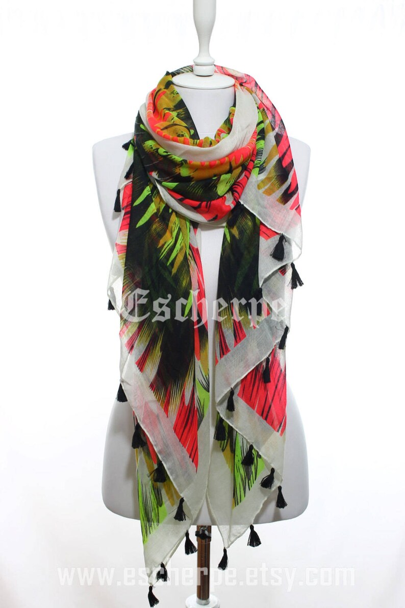 SPRING SALE Neon Wings Scarf, so Soft Lightweight Fall Winter Scarf ...