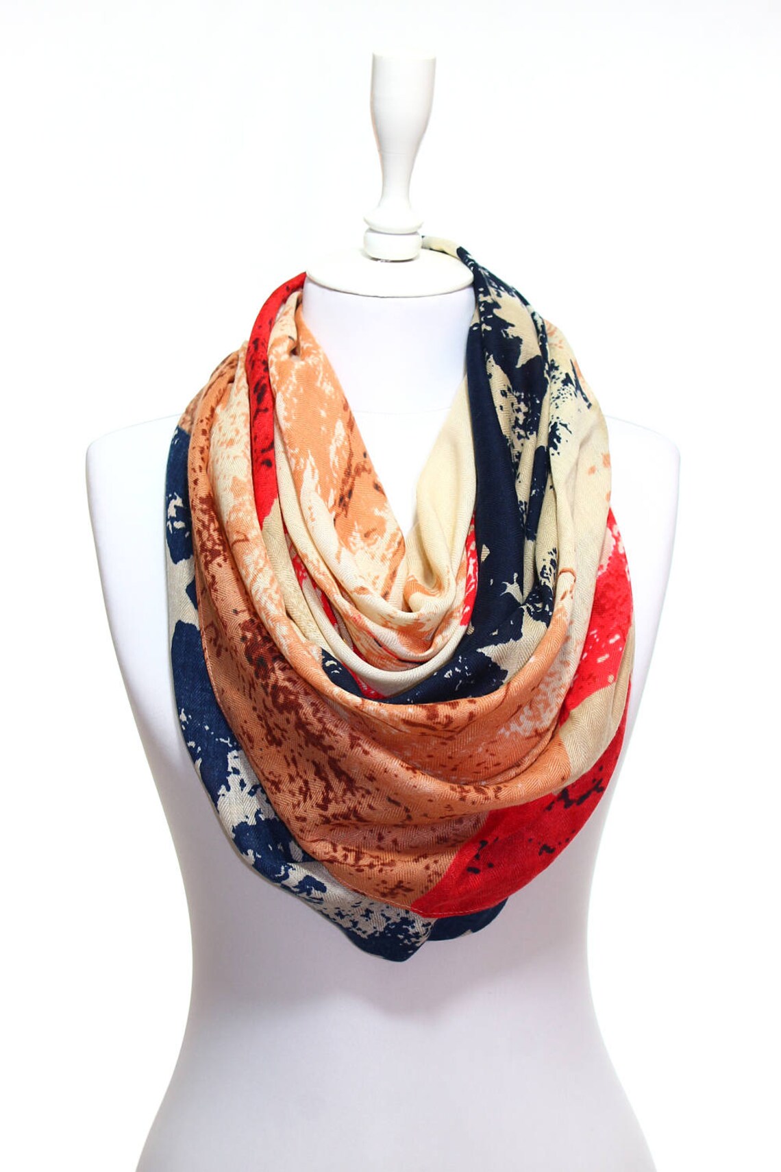 American Flag Scarf, Fourth of July,july 4th,independence Day,us Flag ...