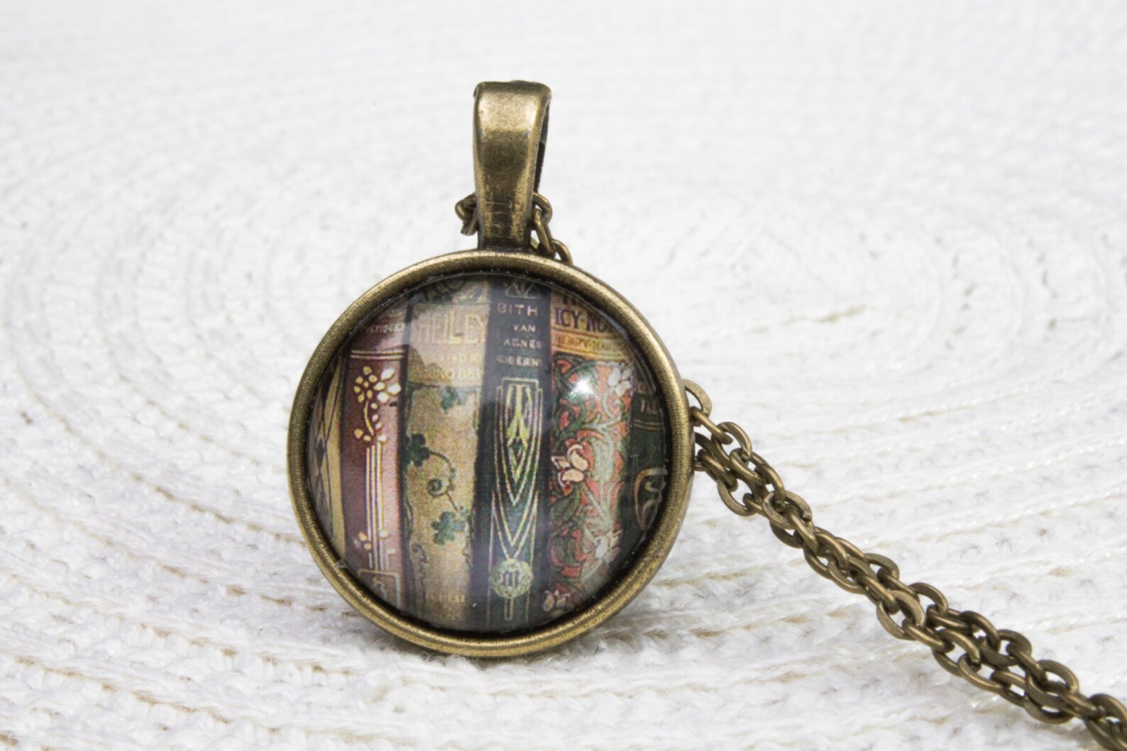 Book Necklace Book Pendant Book Lover Gifts for Readers - Etsy UK