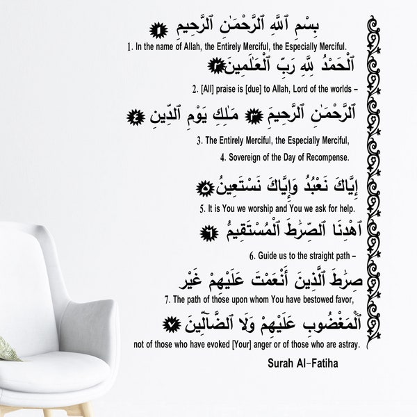Surah Quran Wall Decor - Etsy