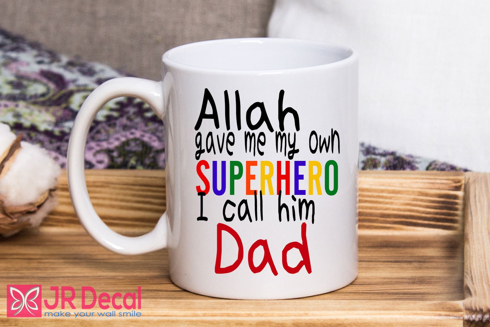 Allah Gave Me My Own Superhero I Call Him Abbu Islamic Mugs - Etsy