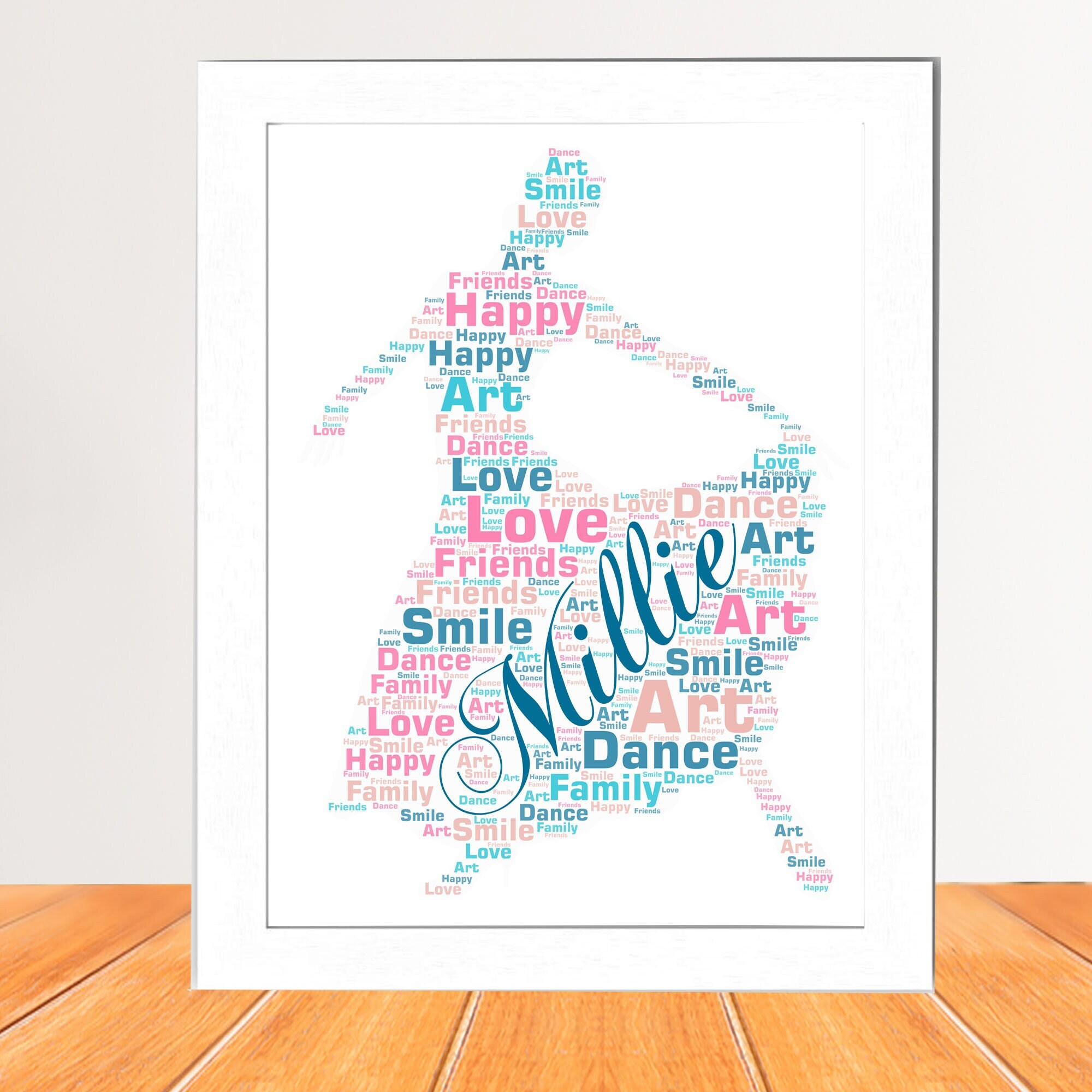Personalised Dancer Print Personalised Dancer Print Dance - Etsy UK