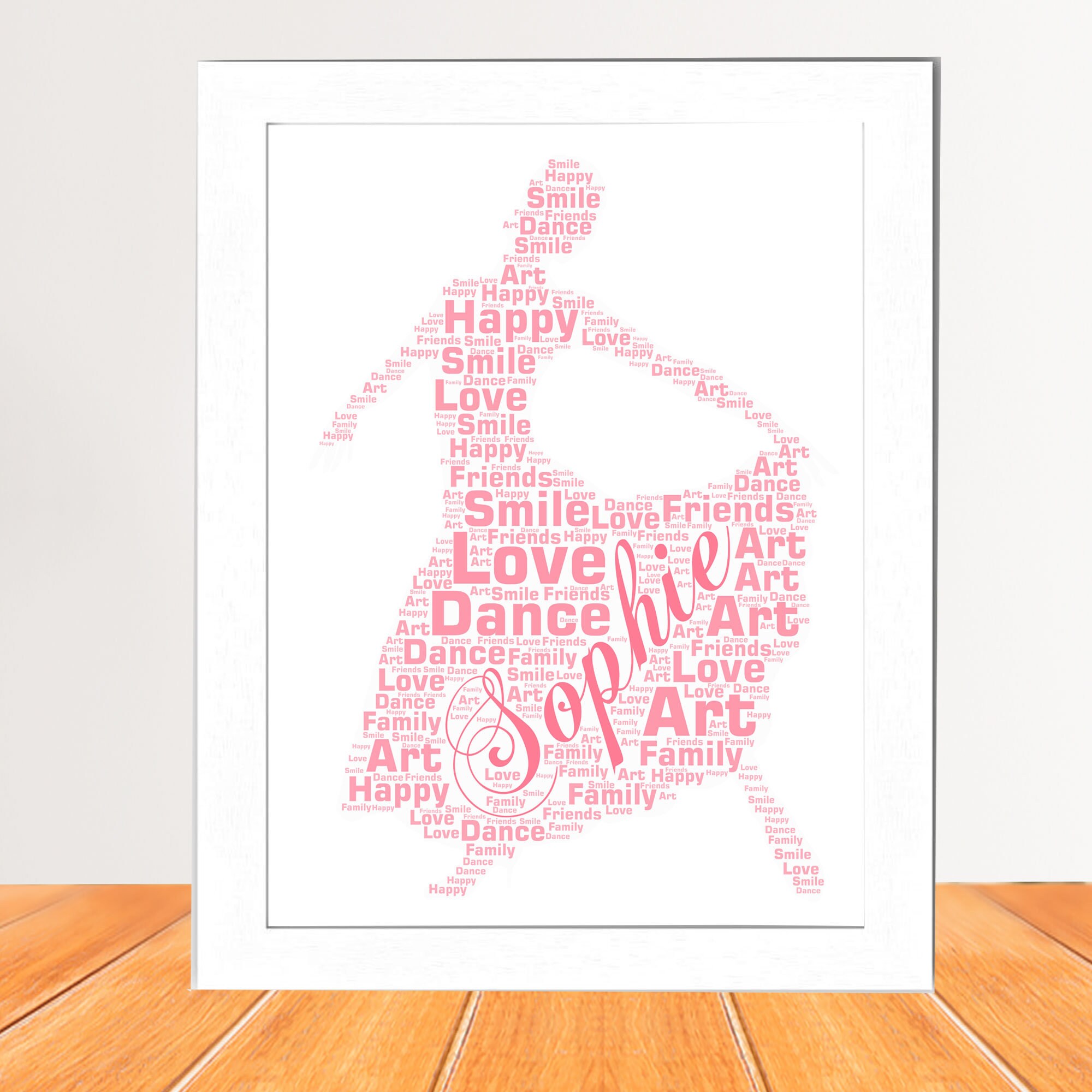 Personalised Dancer Print Personalised Dancer Print Dance - Etsy UK