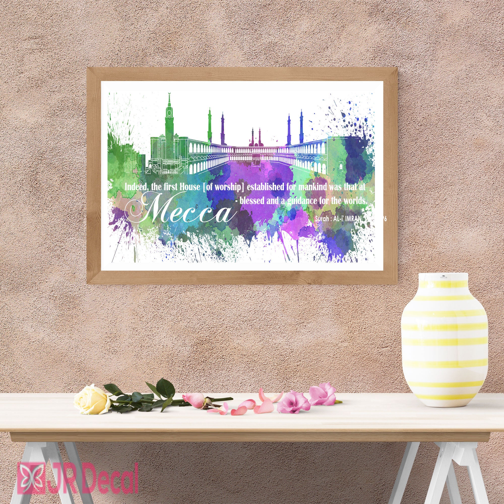 Kaaba Mecca Print Mekkah Mecca Kobe Kabe Islamic Gift - Etsy UK