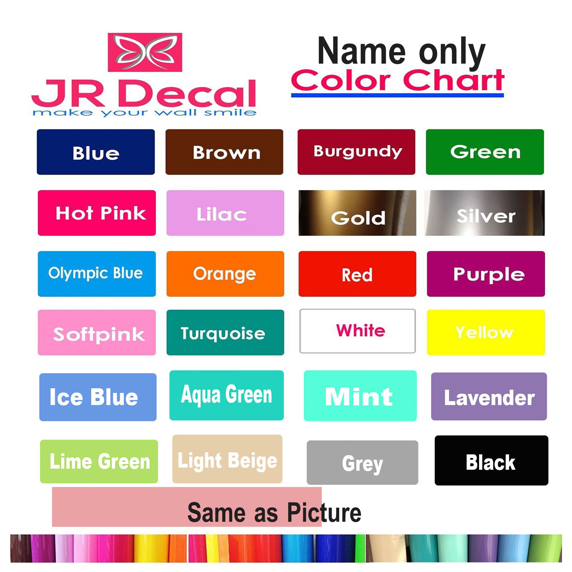 Personalised Name Wall Stickers for Girls Name Wall Stickers - Etsy UK