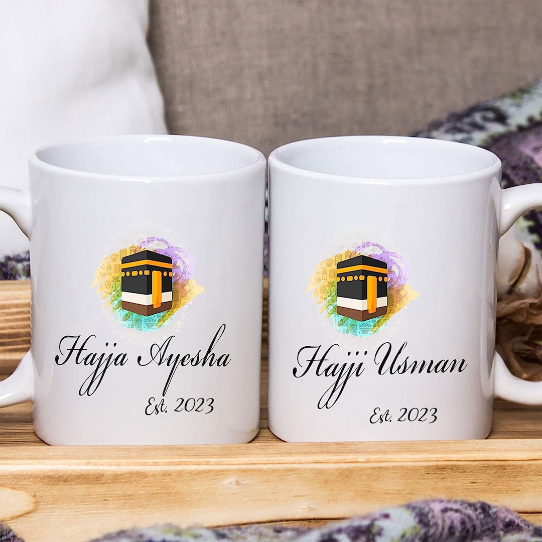 Hajja and Hajji Personalised Hajj Gifts Umrah Gifts - Etsy UK
