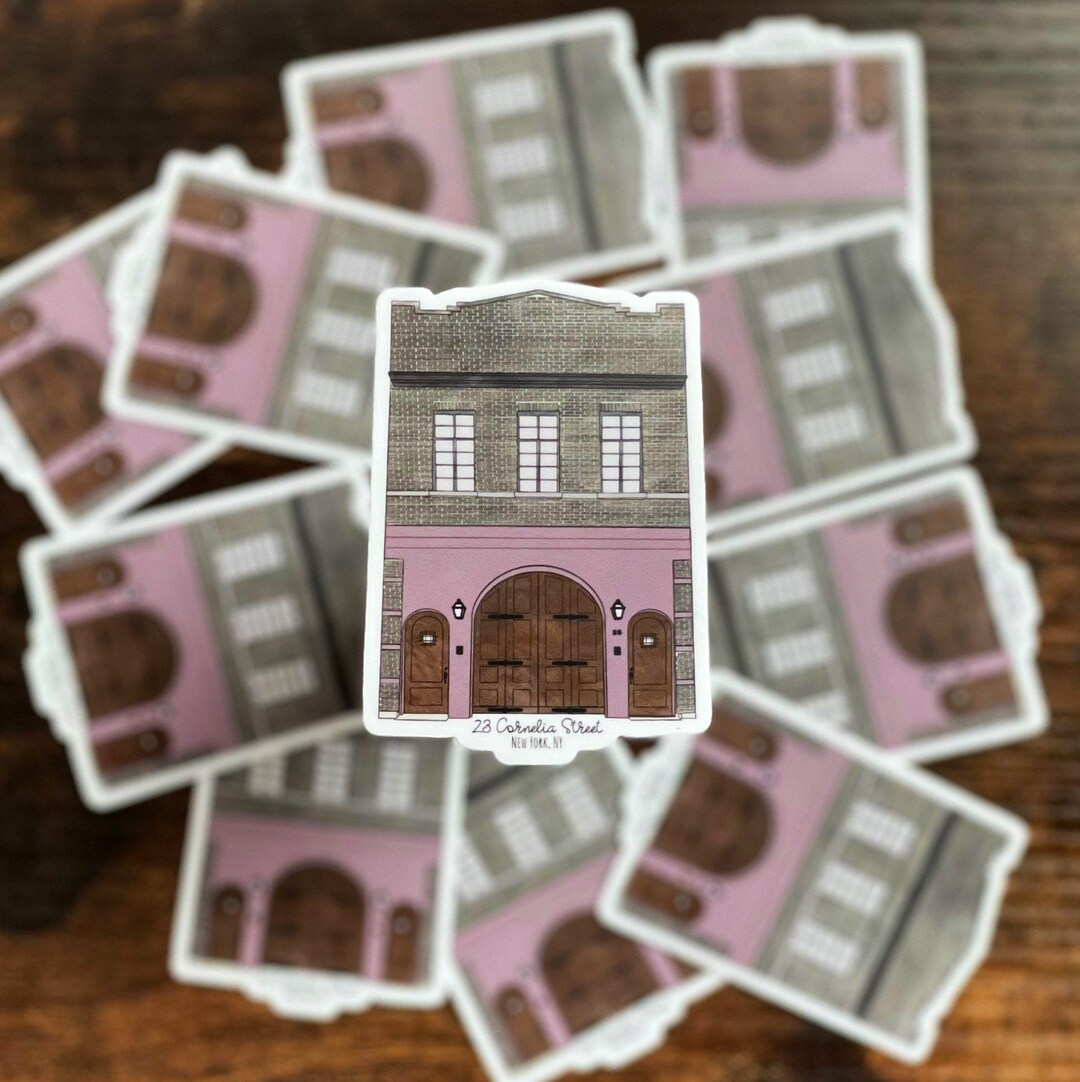 Cornelia Street Apartment Sticker & Cornelia Street Sign Sticker Taylor ...