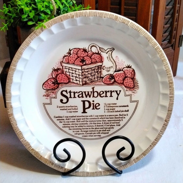 Vintage Pie Plate - Etsy