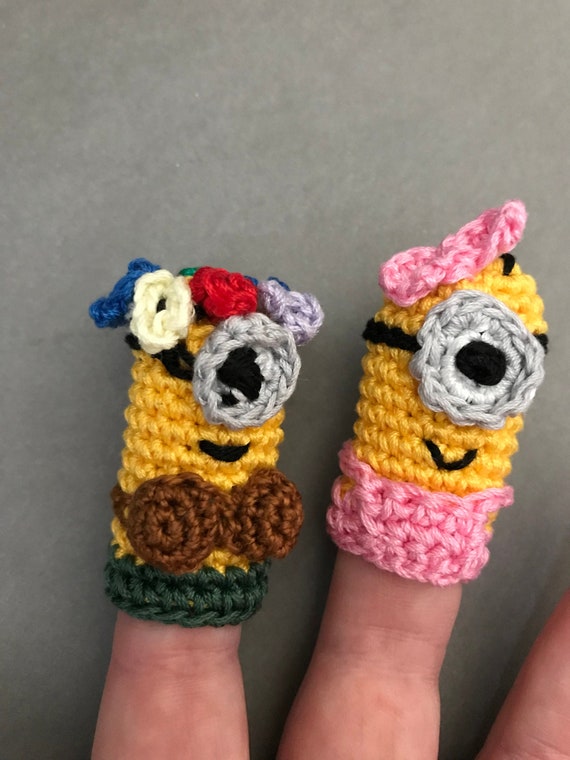 Minion Finger Puppets
