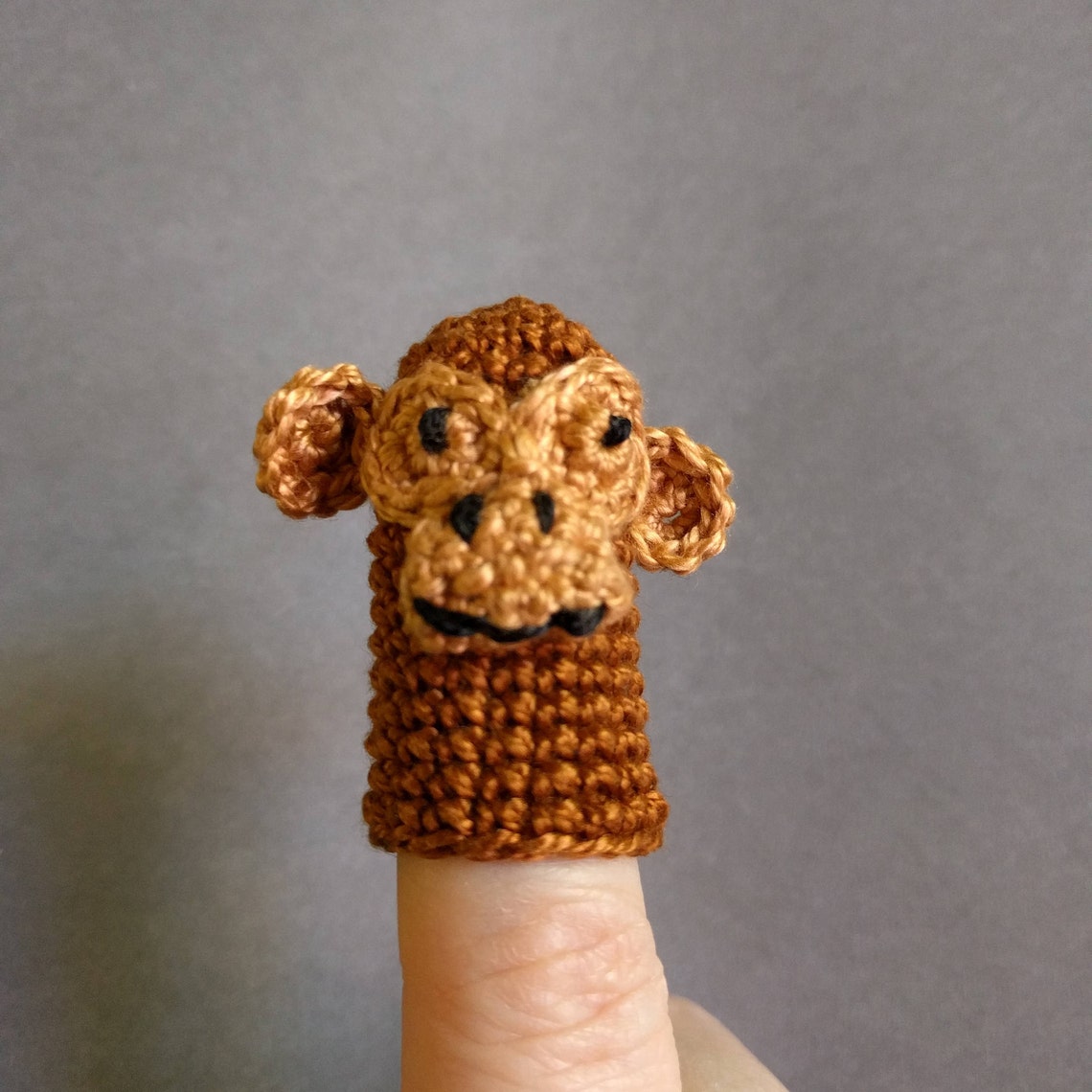 Set of 4 Forest Animal Finger Puppets Animal Finger Puppet | Etsy