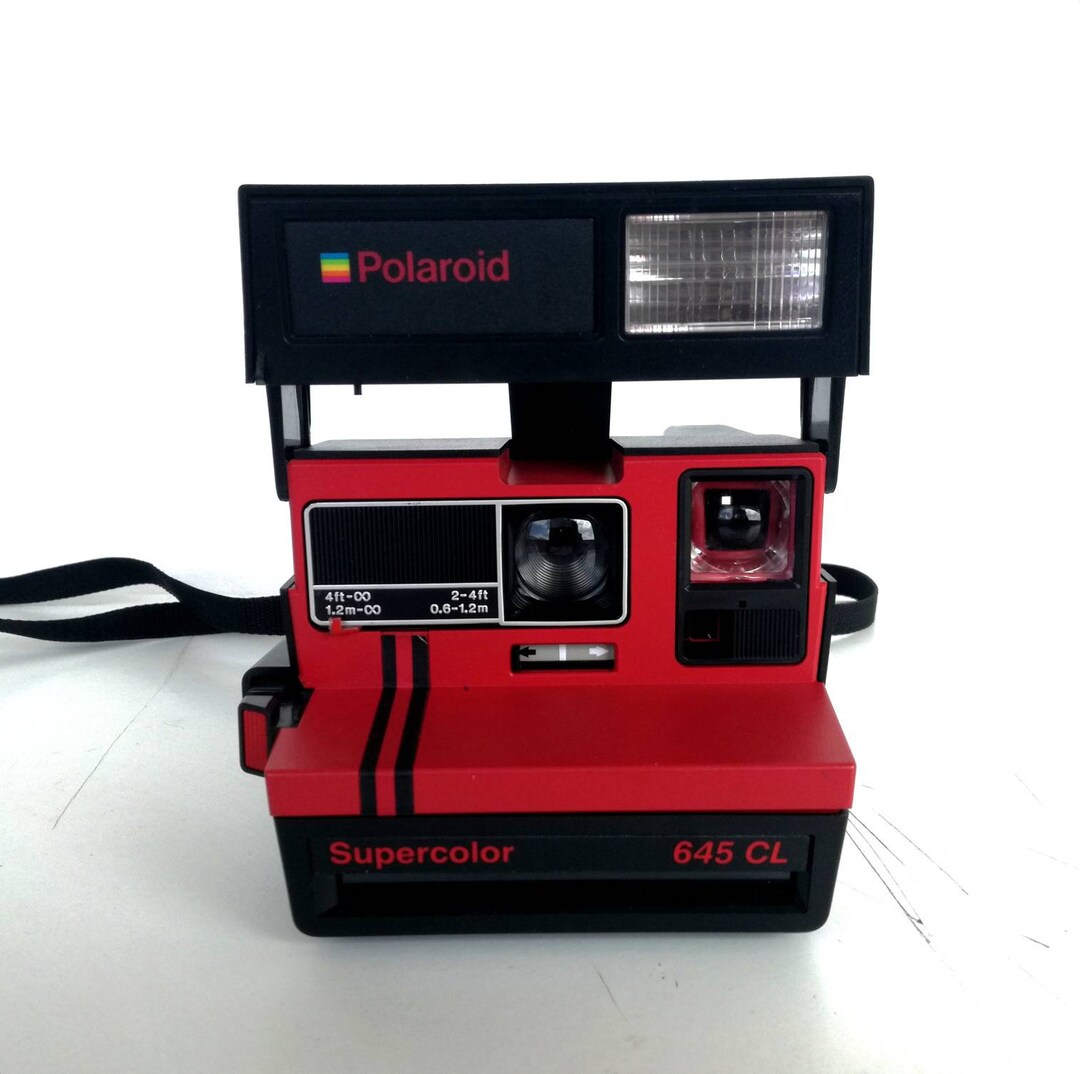 Extremely Rare Polaroid Supercolor Instant Camera 645, 1980s - Etsy