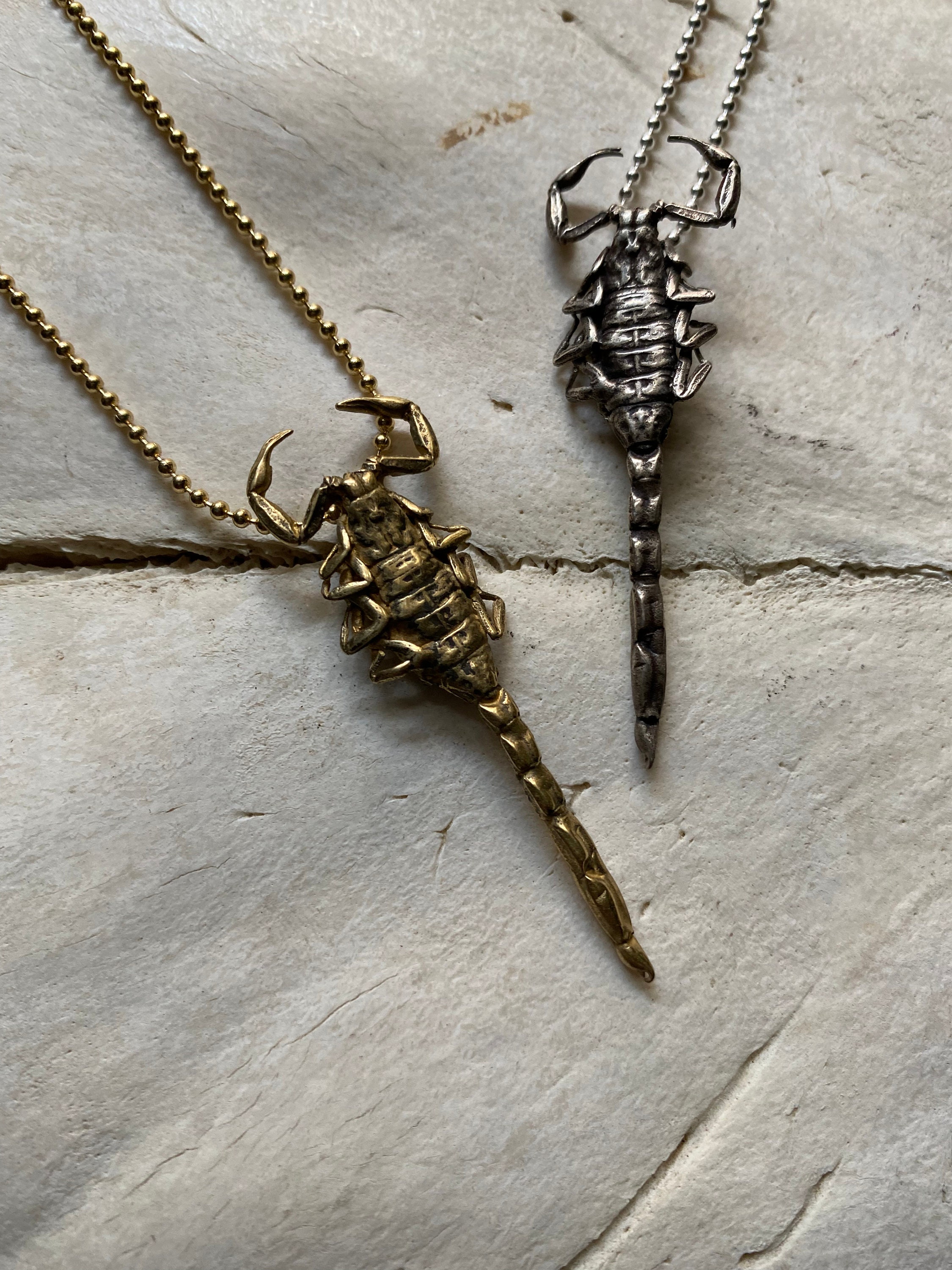 Scorpion Pendant | Etsy