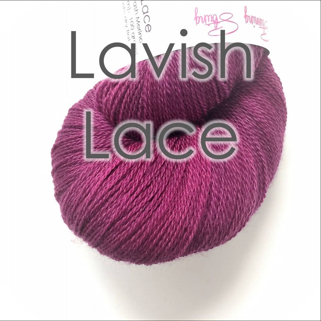 Lavish Lace in Your Choice of Colors - Etsy