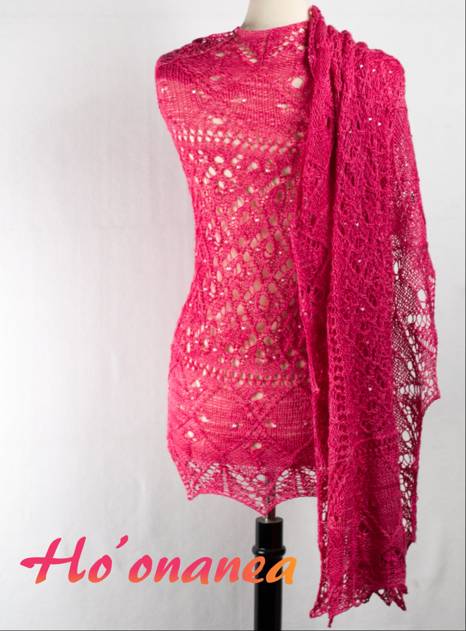Around the Island Shawl Kit in Your Choice of Size and Color - Etsy