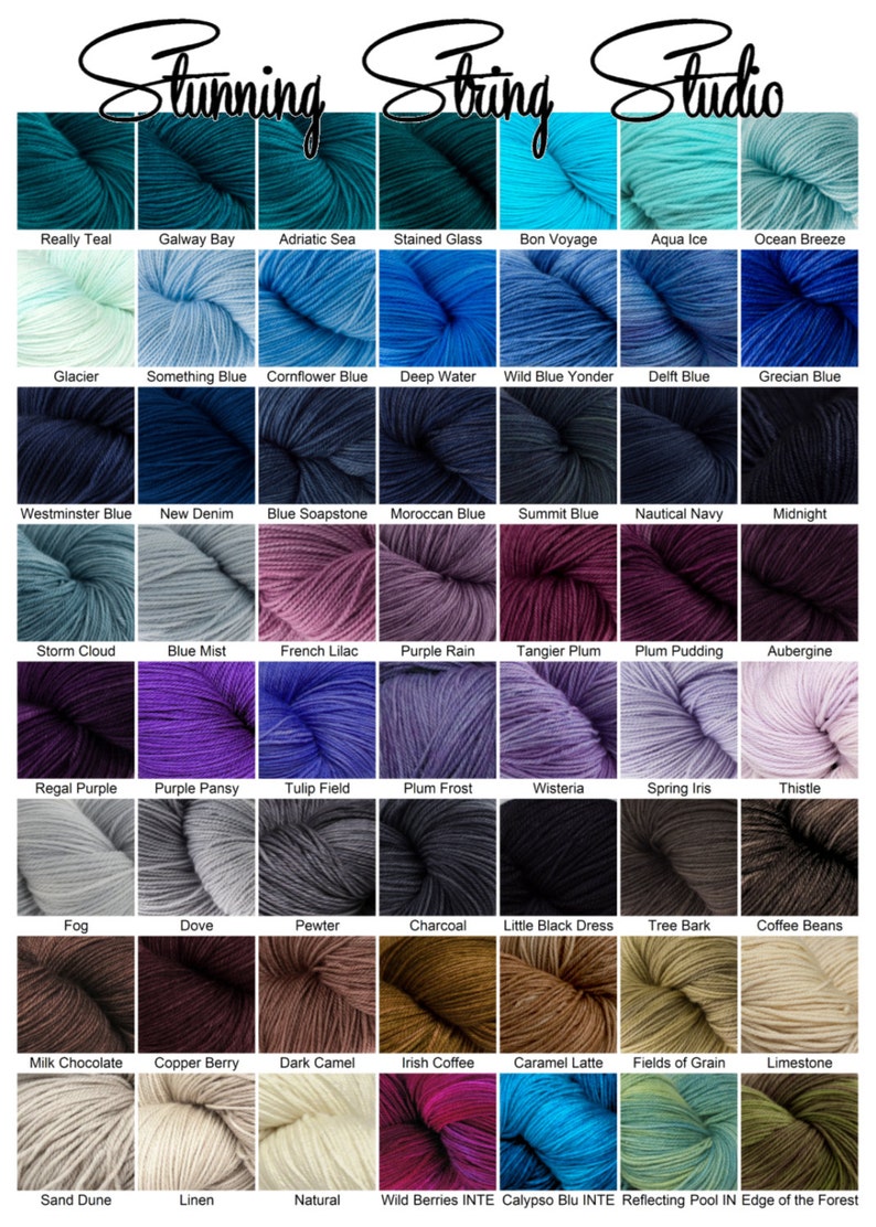 Diffraction Yarn Kit in Your Choice of Yarn & Colors - Etsy