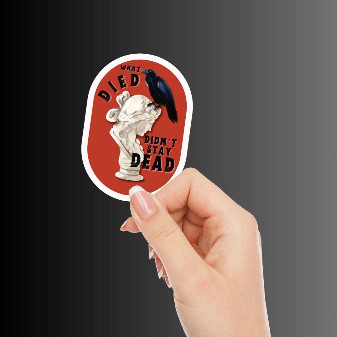 Taylor Swift the Raven Edgar Allan Poe Mashup 2x3 Glossy Sticker ...