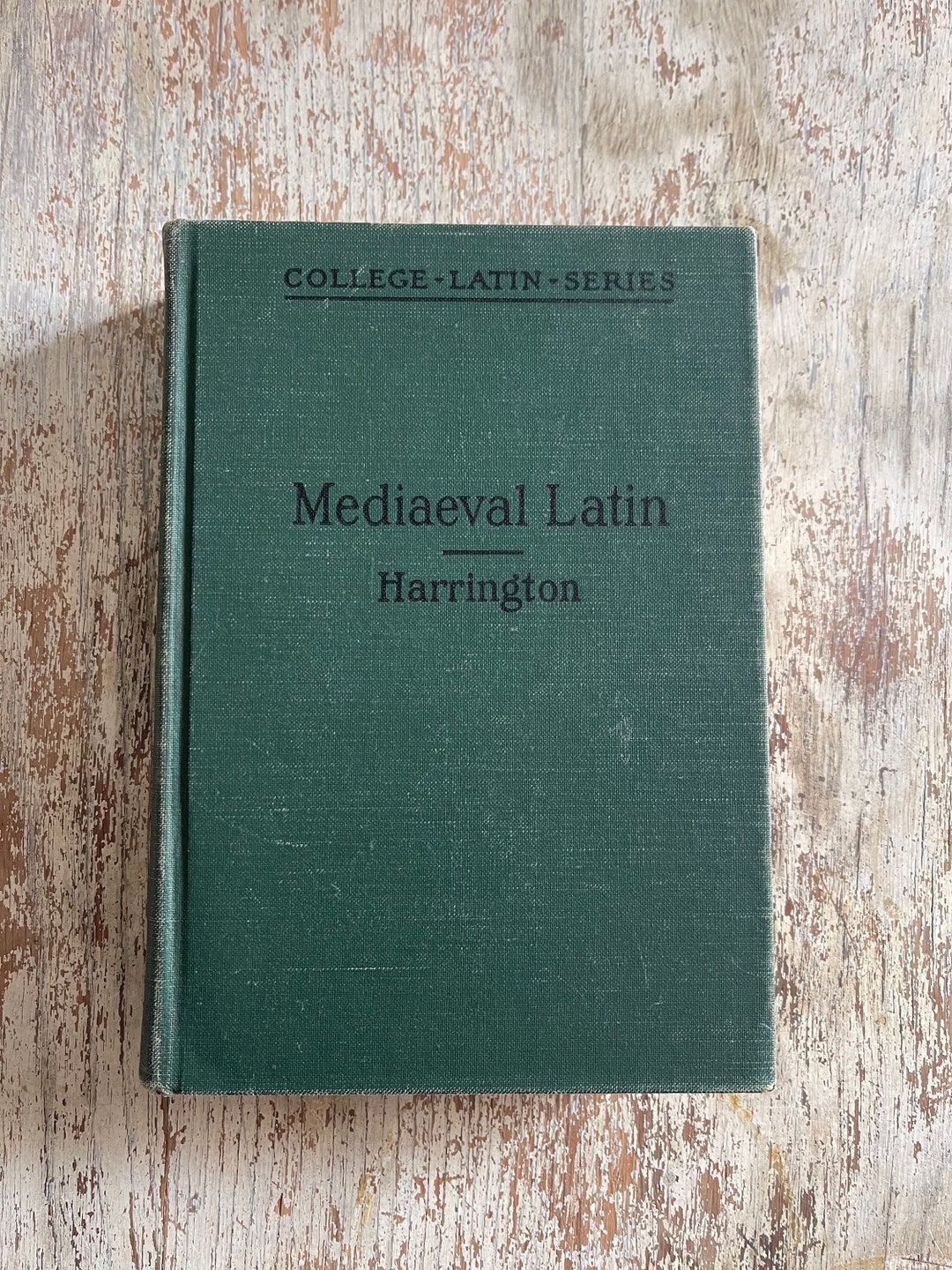 Vintage Mediaeval Latin Harrington 1950 Wesleyan University | Allyn and ...