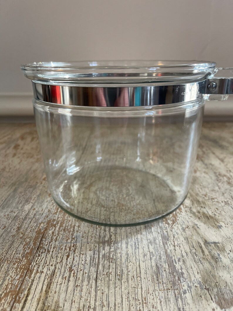 Vintage Pyrex Flameware Double Boiler 1.5 Quart With Insert and Lid ...