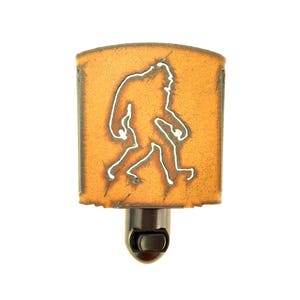 Bigfoot Rusty Metal Night Light - Etsy